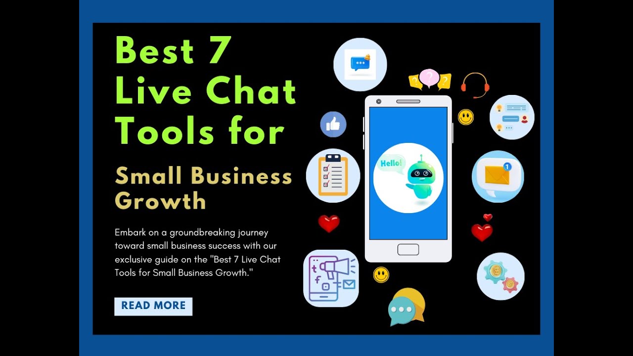 Best 7 Live Chat Tools for Small Business Growth | Chatbot | CRM | Hub ...
