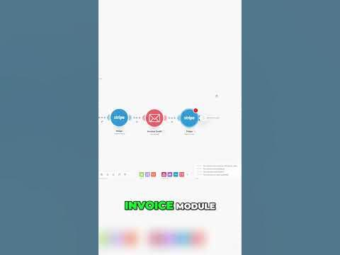 How to Automatically Send Stripe Invoice Reminders on Make.com. #make #shorts #short #automation ...