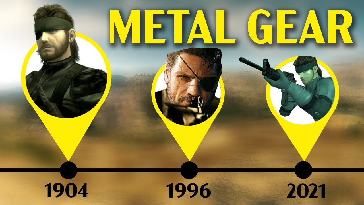 The (Definitive) Complete Metal Gear Timeline | VTV Expo - YouTube