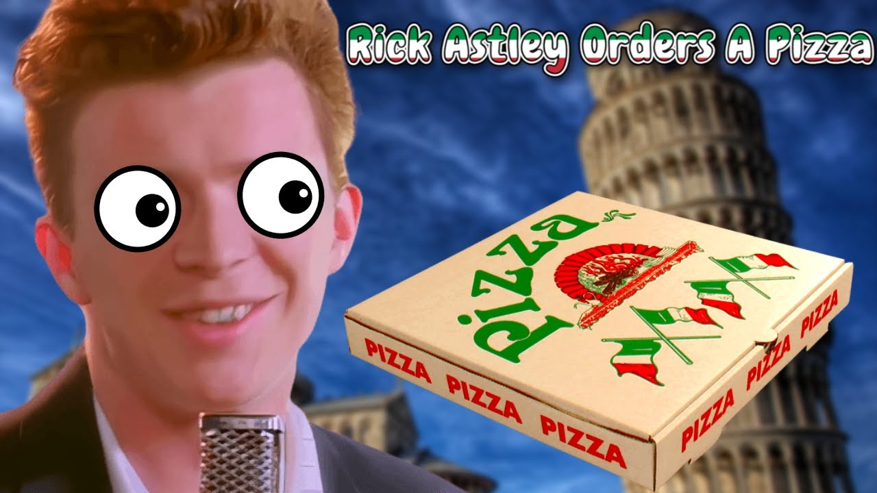 Rick Astley Orders A Pizza - YouTube