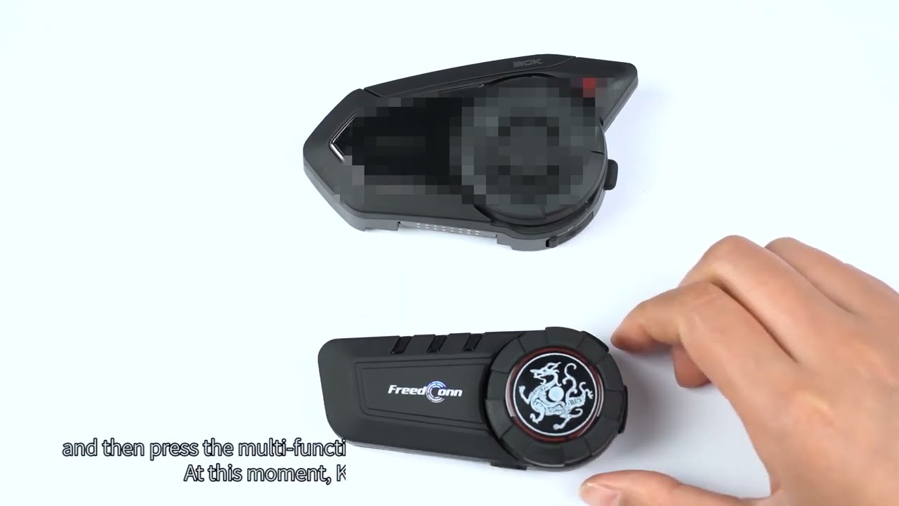 How the Freedconn KY pro connect to Sena - YouTube