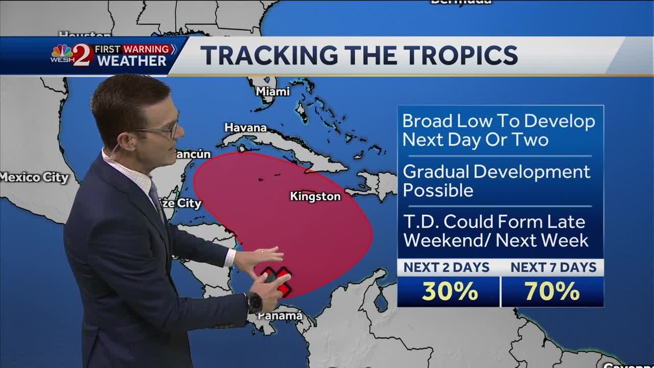 NHC tracking 3 areas as we enter final month of hurricane season - YouTube