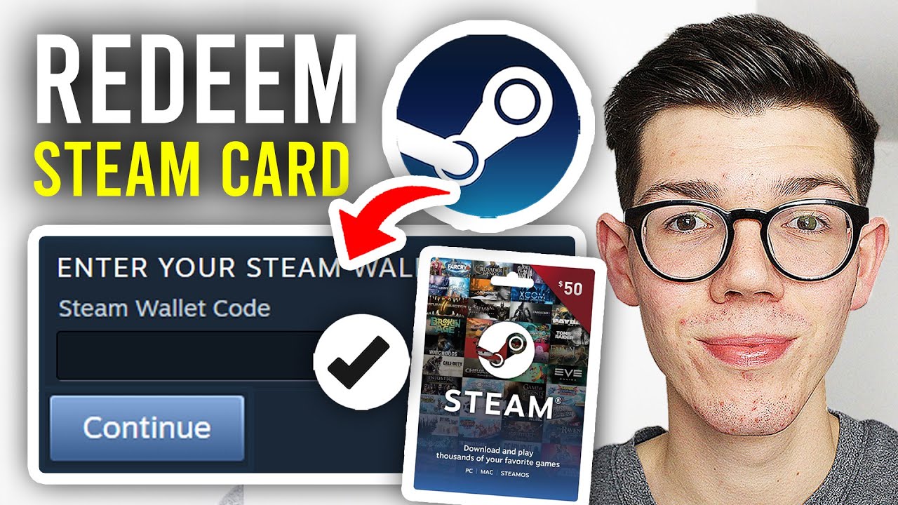 How To Redeem A Steam Gift Card - Full Guide - YouTube