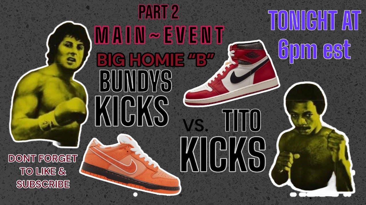 SNEAKER GANG SNEAKER BATTLE !!! BUNDYS KICKS VS. TITOS KICKS - YouTube