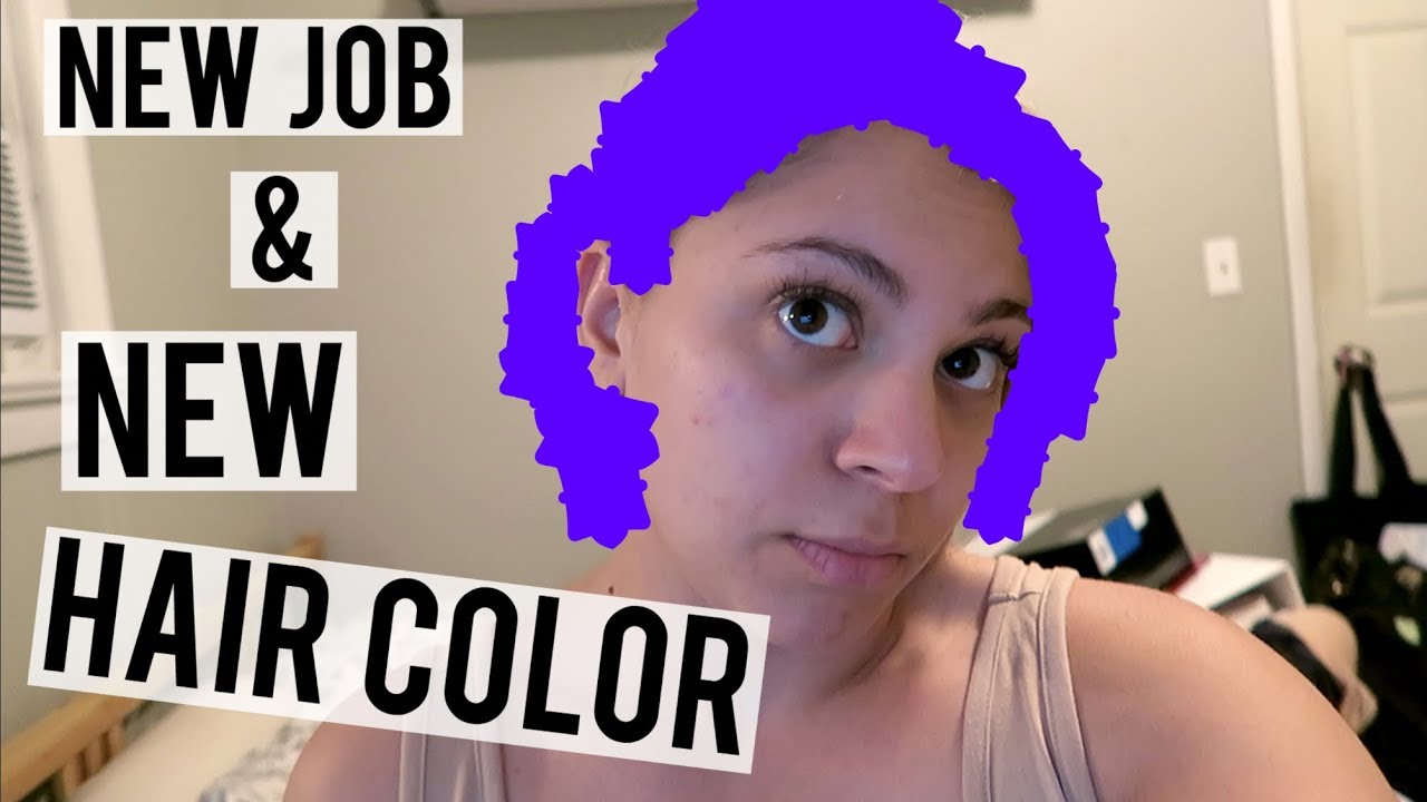 EXCITING CHANGES | NEW JOB & NEW HAIR COLOR - YouTube
