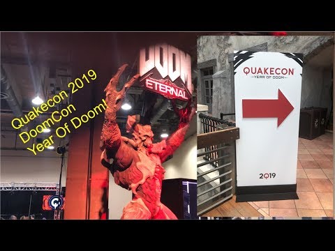 Quakecon 2019 Year of Doom tour through BYOC - YouTube