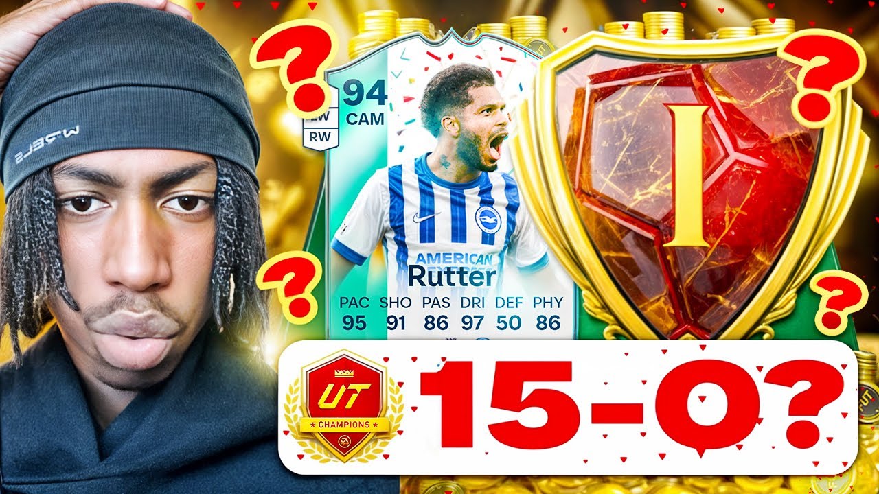 THIS STRIKE FORCE RUTTER IS INSANE | FUT CHAMPS GAMEPLAY 15-0? - YouTube