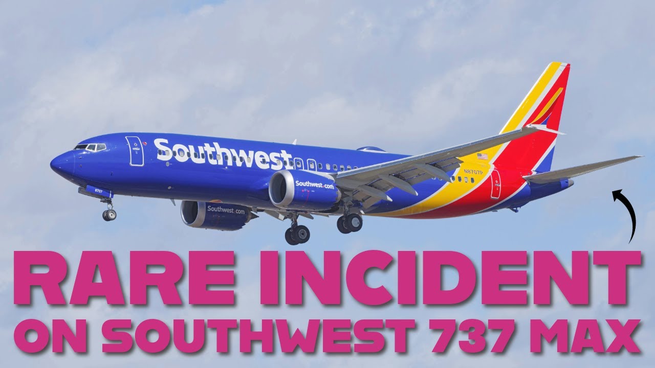 Rare Dutch Roll Incident on Boeing 737 MAX 8 - YouTube