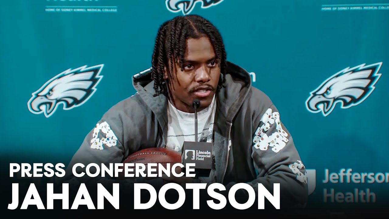 Eagles Press Conference: Jahan Dotson | August 24, 2024 - YouTube