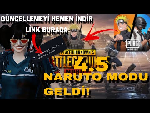 NARUTO MODU 4.5 GÜNCELLEMESİNİ HEMEN İNDİR        |PUBG MOBILE