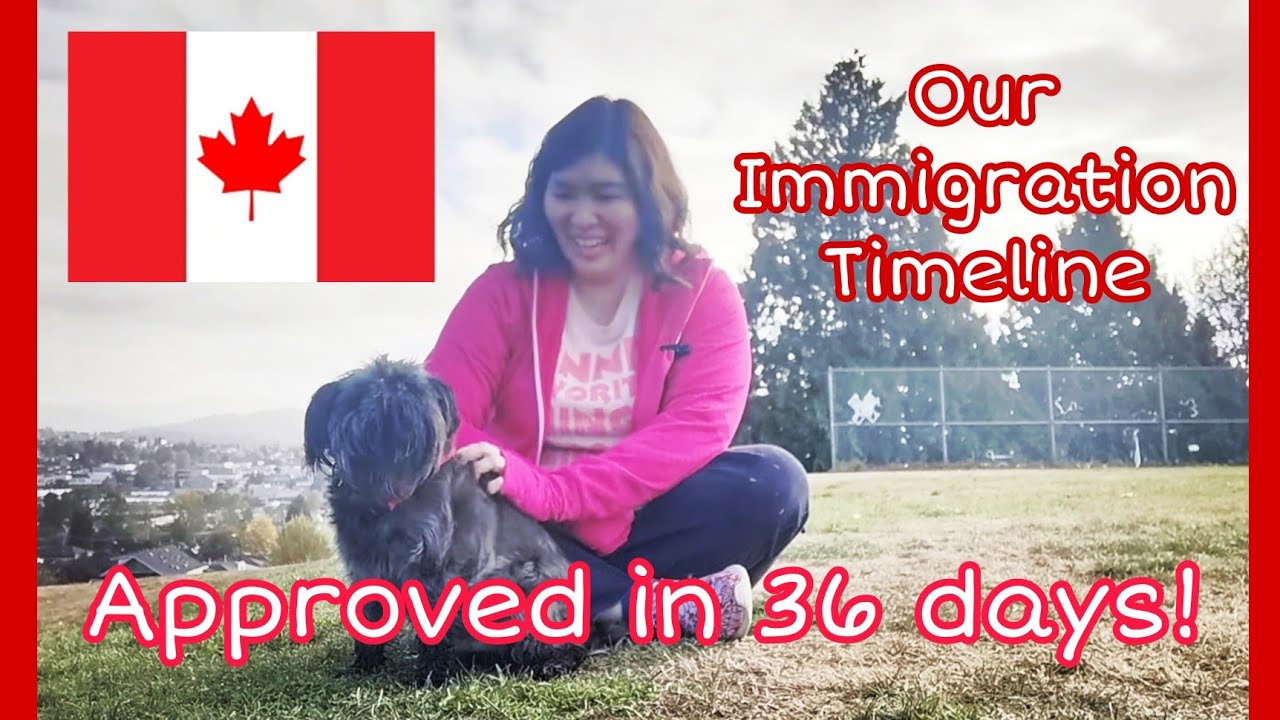 APPROVED IN 36 DAYS!!! OUR CANADA IMMIGRATION TIMELINE - YouTube