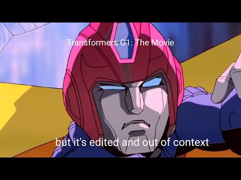 Transformers G1: The Movie but it's edited and out of context