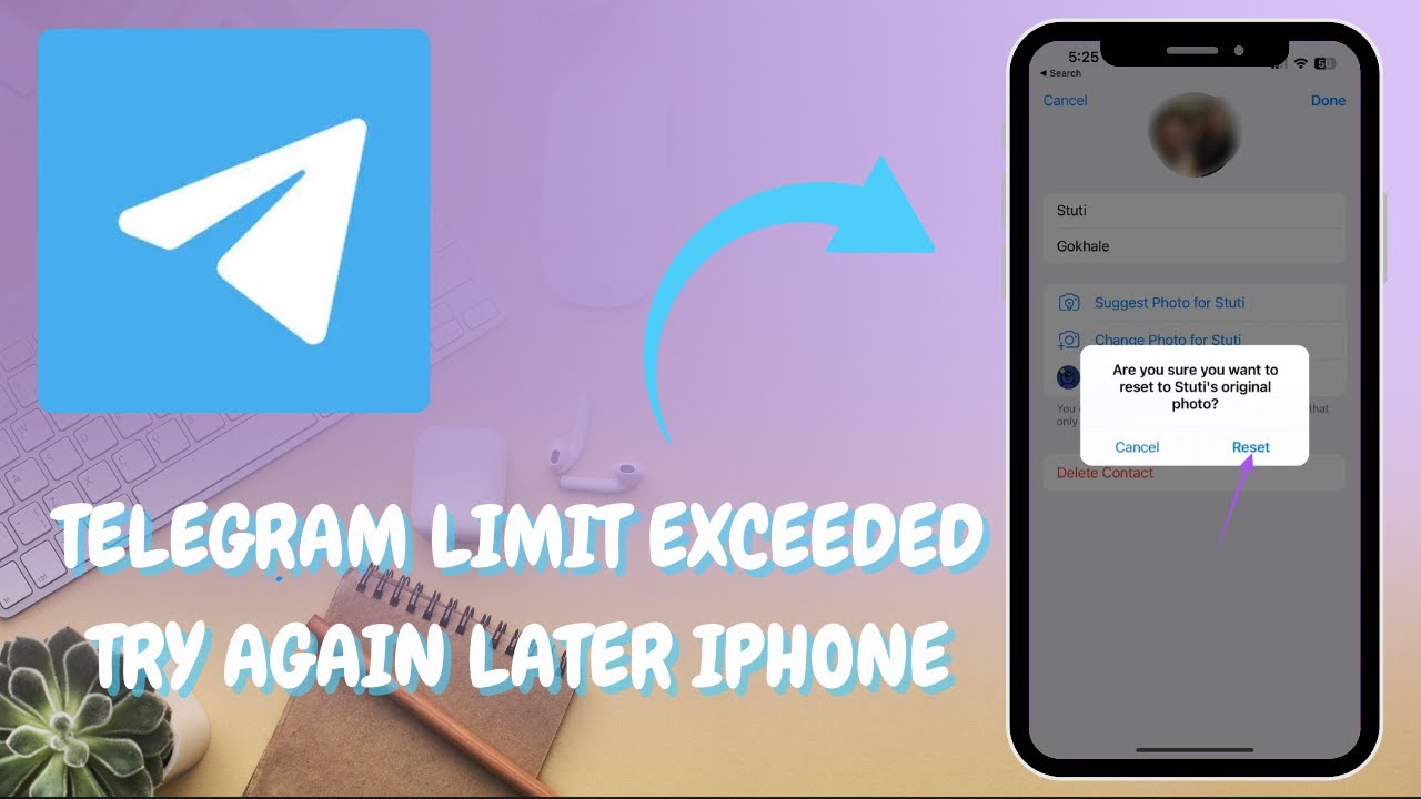 How to Bypass Telegram Limit Exceeded Message on iPhone - Here's How ...