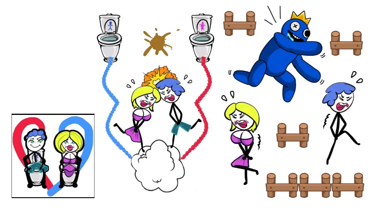 Stickman Toilet: Draw Path - All Levels Gameplay Walkthrough - YouTube