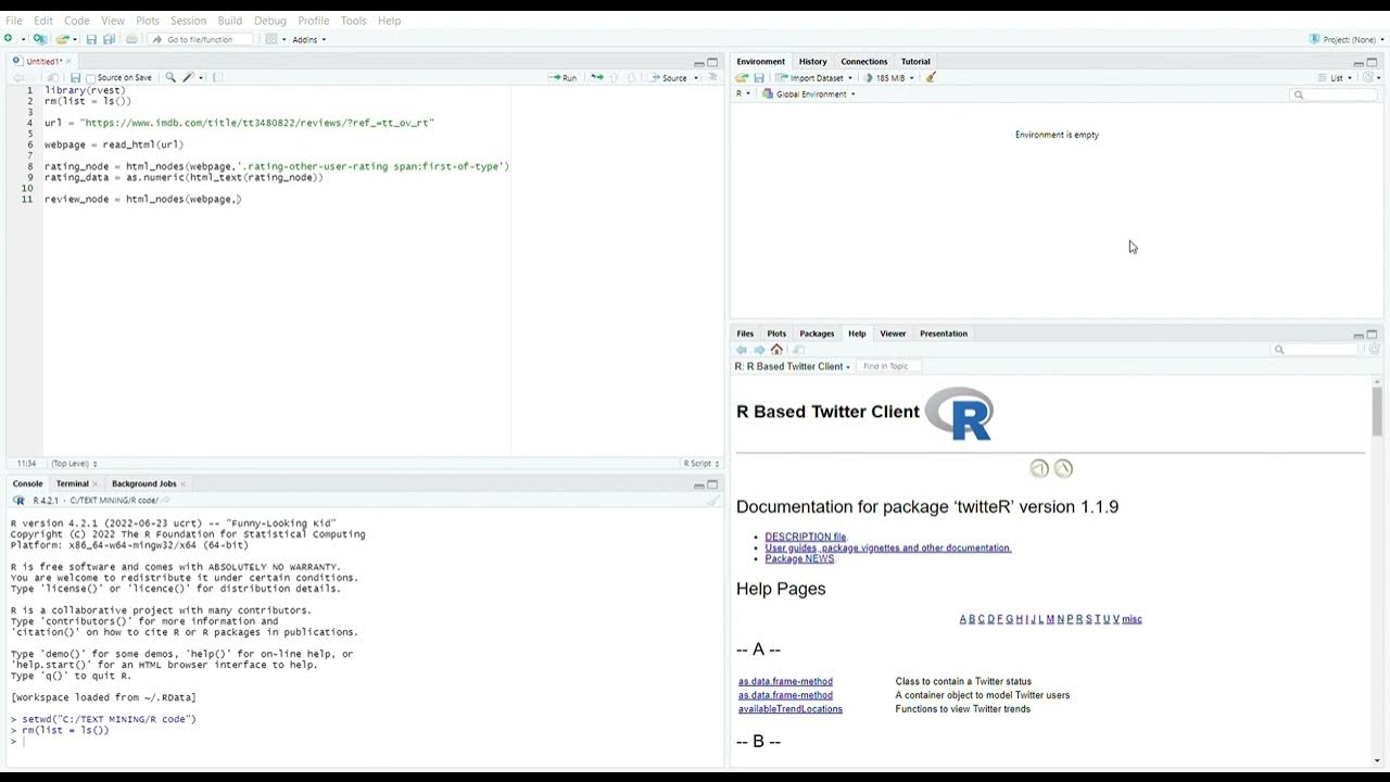Scapping, Normalisasi, WordCloud, dan Analysis Sentiment - YouTube