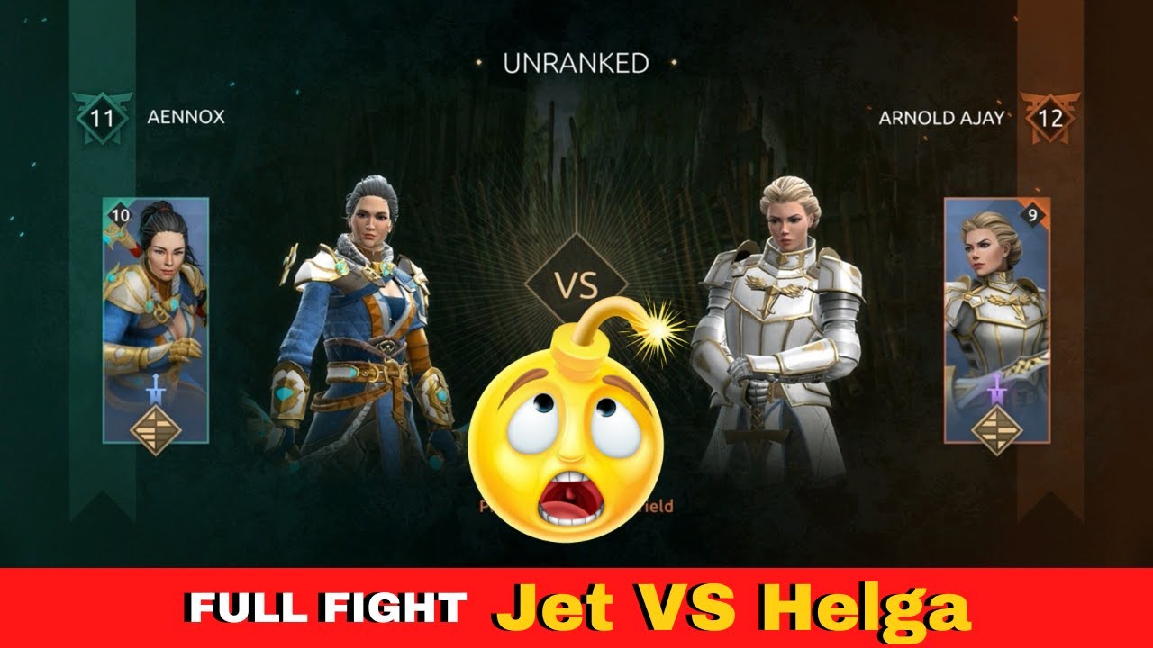 Shadow Fight 4 Arena: Jet VS Helga ( Full Fight ) - YouTube