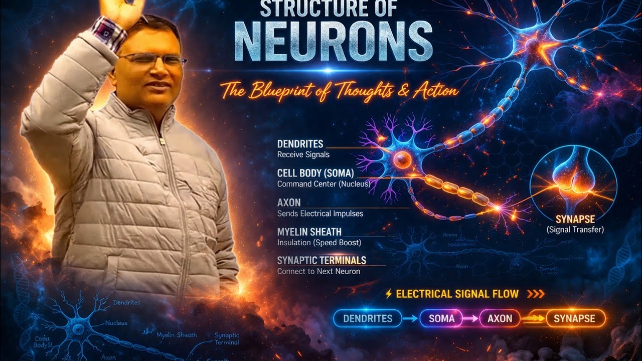 #Neuron ..Structure of neuron.Easiest way to learn the structure of # ...