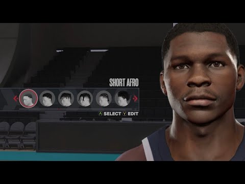 Realistic Anthony Edwards Face Creation | NBA 2K24 - YouTube