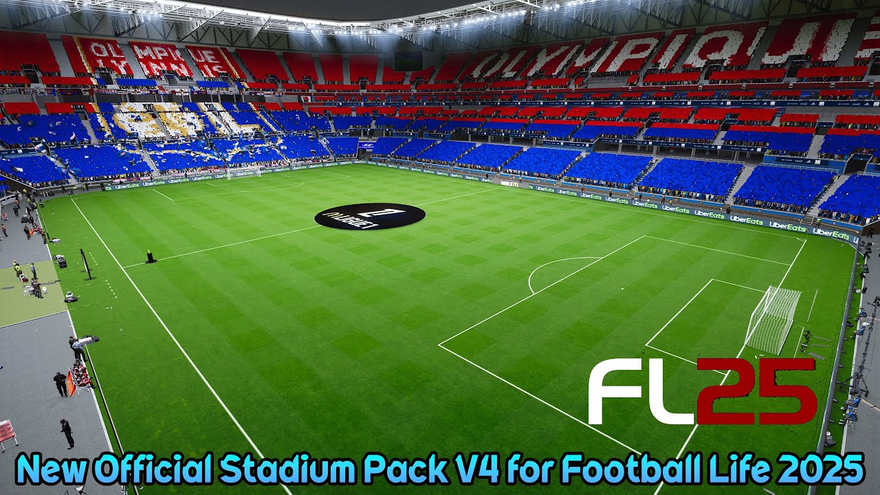 New Official Stadium Pack V4 - Football Life 2025 - YouTube