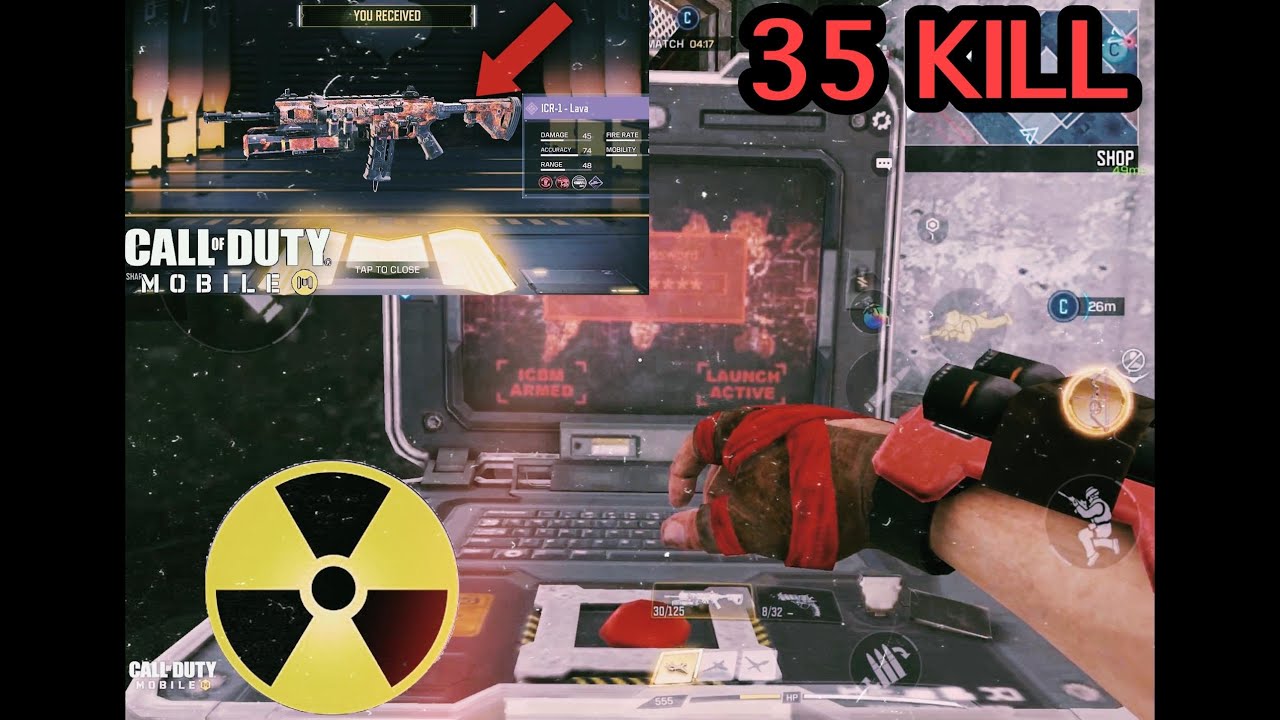 Nuclear With Every Weapon #1 “ICR-1 LAVA” | Call Of Duty Mobile - YouTube