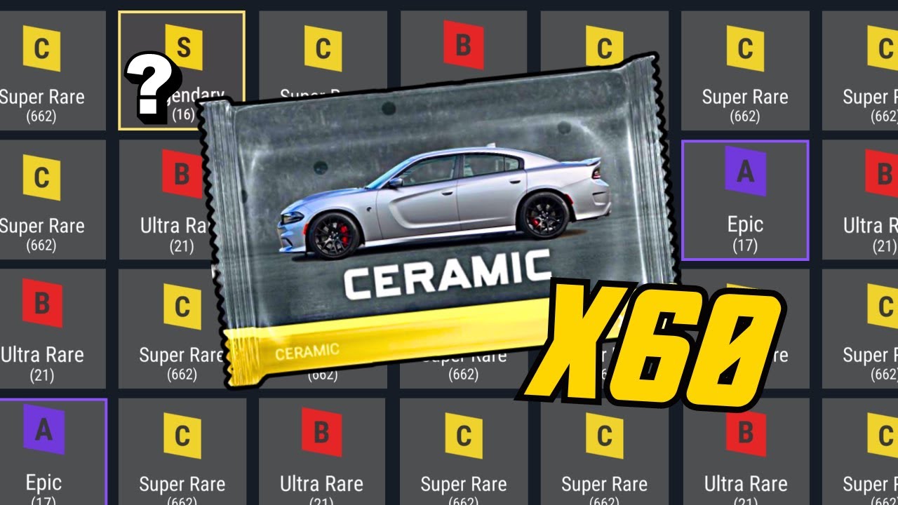 61 CERAMIC PACKS OPENED!! | Top Drives - YouTube