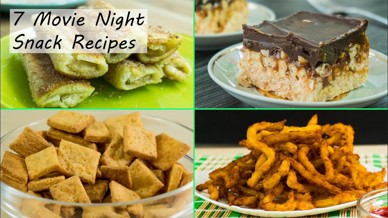 7 Movie Night Snack Recipes - YouTube