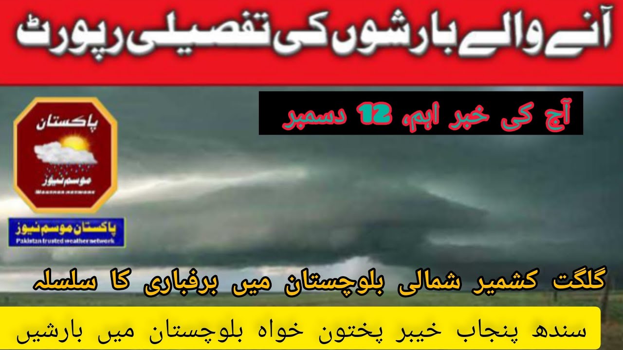 Today Weather, Weather Pakistan l Pak Weather live, Mosam Ka Hal Today ...