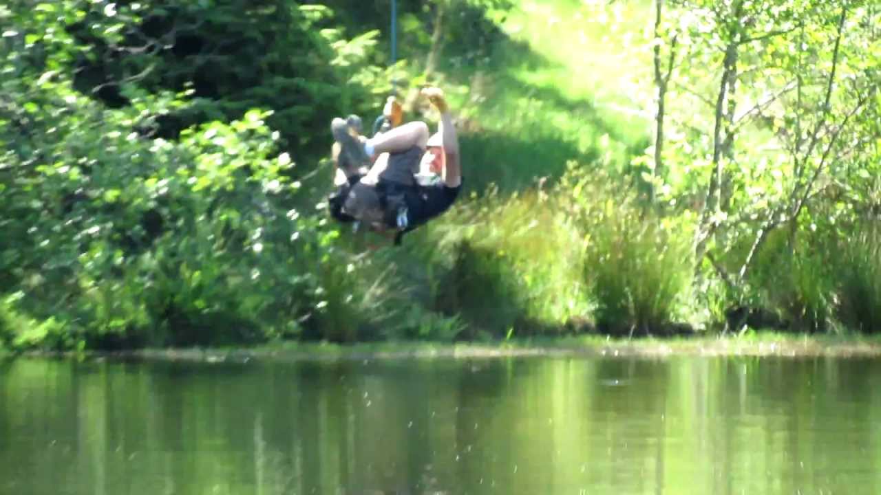 Zip line water skiing at High Life Adventures, Astoria-Warrenton Oregon ...
