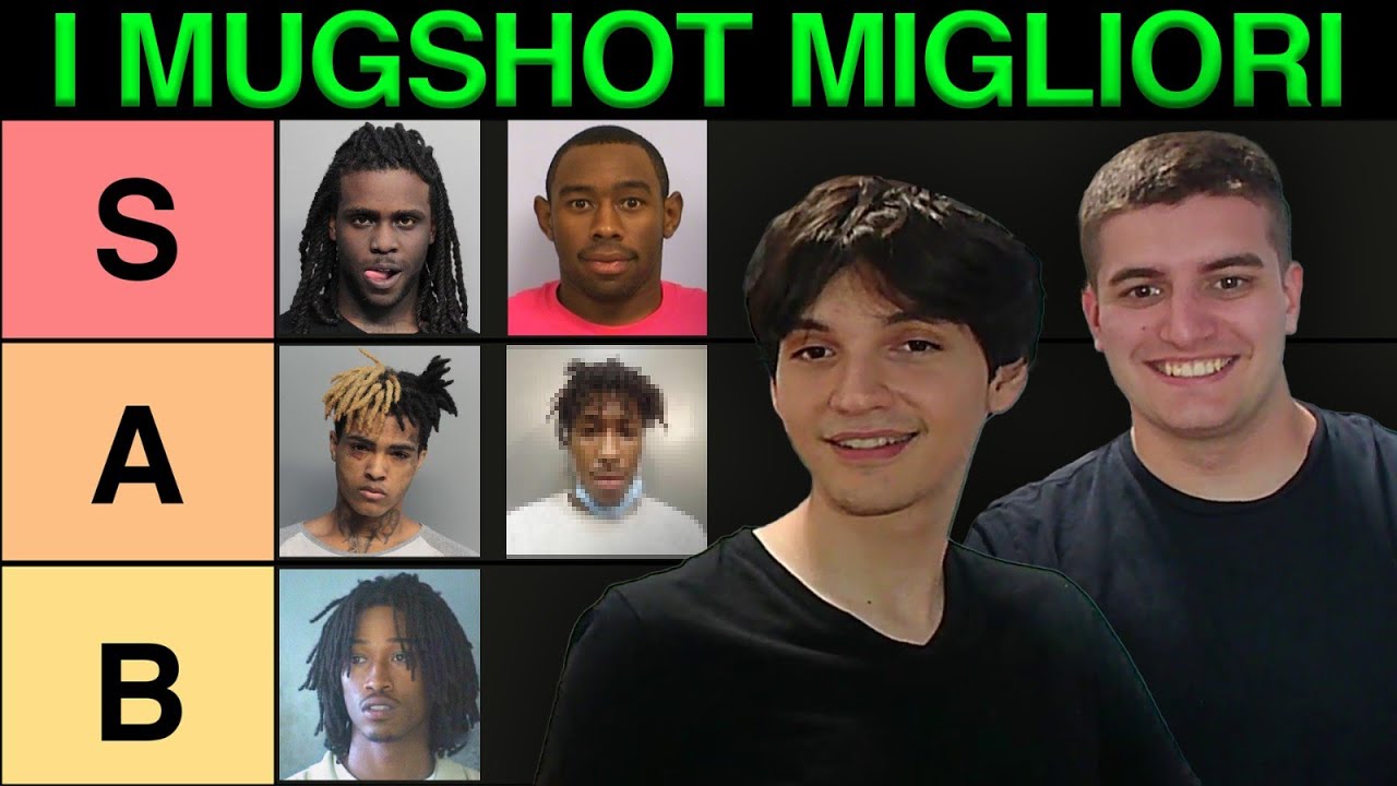 TIER LIST - Mugshot Dei Rapper Americani - YouTube