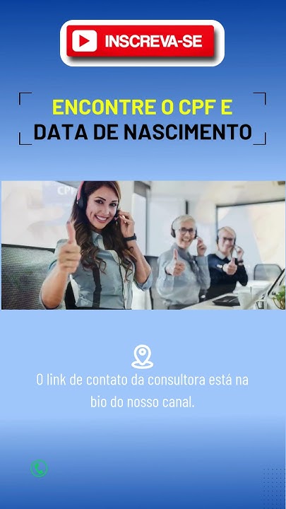 Encontre o CPF e Data de Nascimento Pelo Nome Completo - YouTube