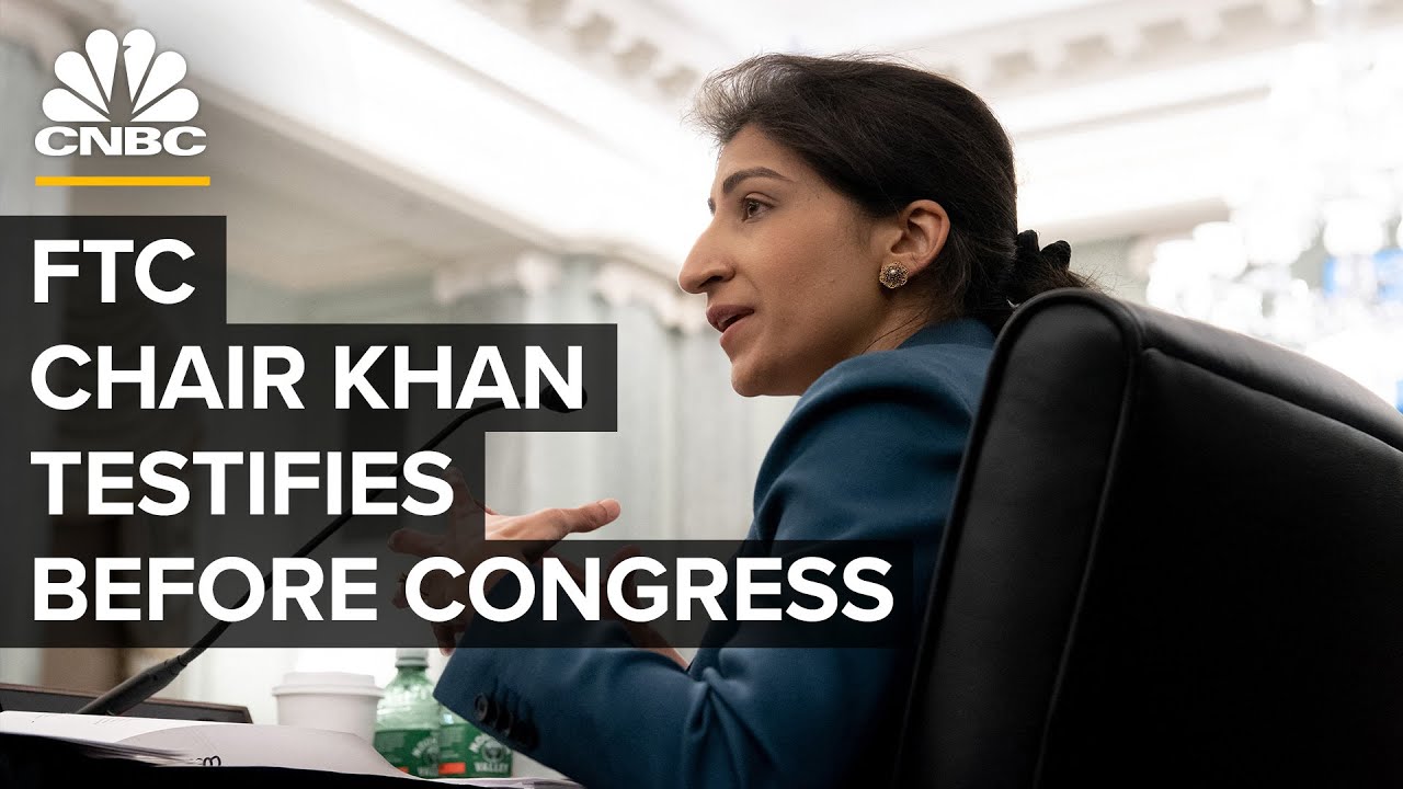 FTC Chair Lina Khan testifies during oversight hearing by House ...
