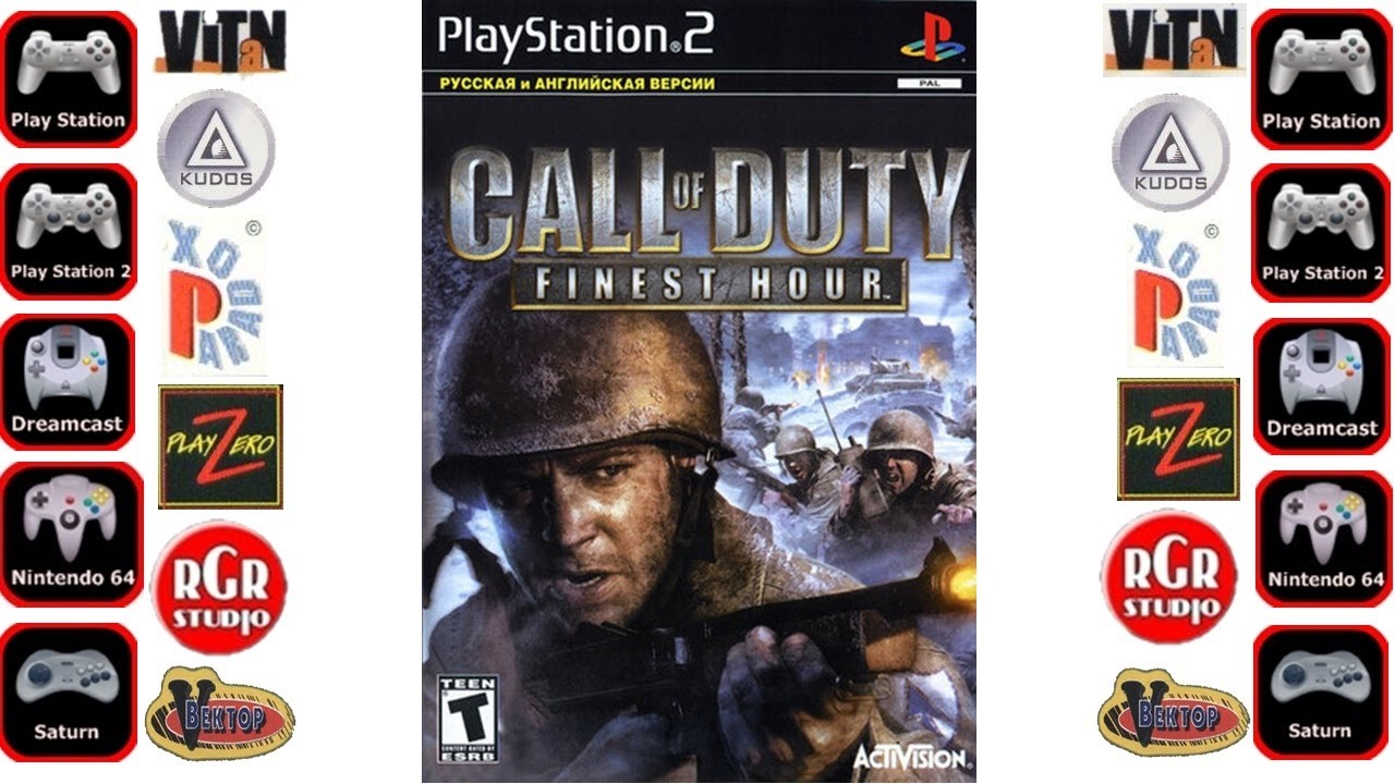 Call of Duty - Finest Hour (PS2) (gameplay) (Megera) - YouTube