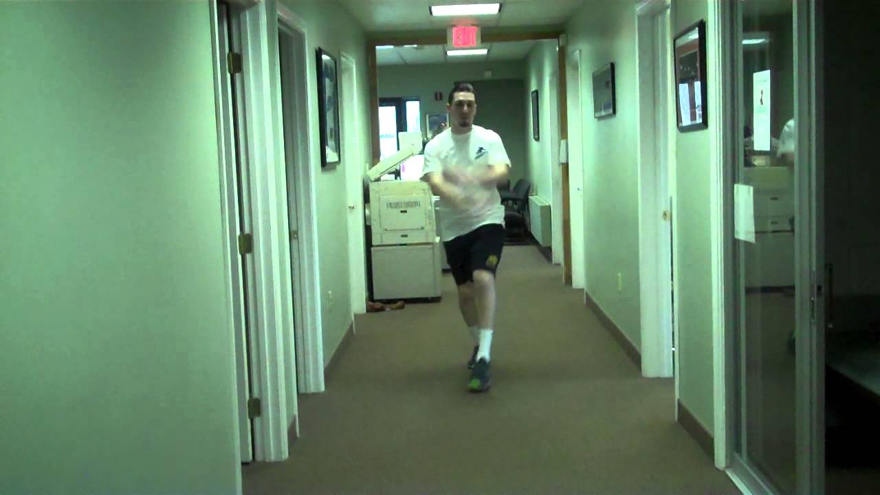 Dynamic Warm Up: Skips with Arm Swings - YouTube