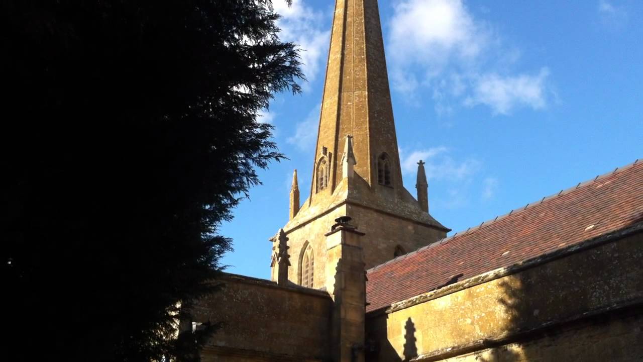 St Lawrence, Mickleton - Grandsire Triples (8 - 16cwt) - YouTube
