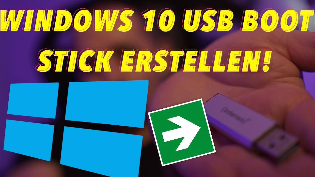 Windows 10/11 USB Boot Stick erstellen (2024) - YouTube