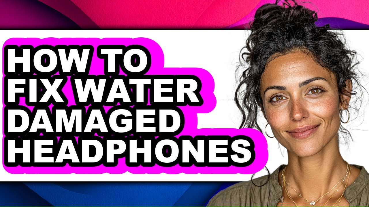 How to Fix Water Damaged Headphones - Step by Step - YouTube