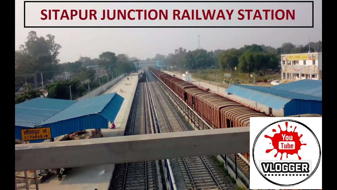 Sitapur Junction Railway Station and Daliganj- Sitapur CRS inspenction ...
