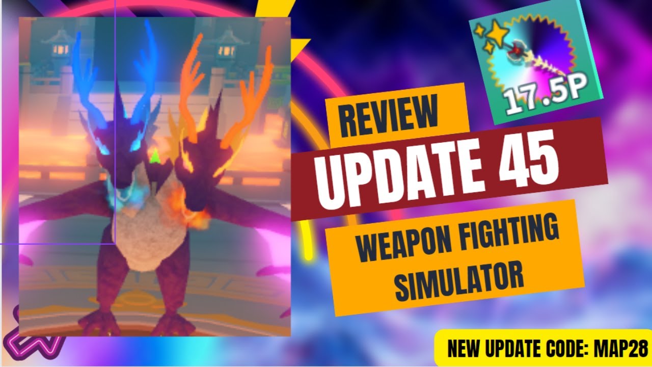 ROBLOX WEAPON FIGHTING SIMULATOR UPDATE 45 CƠ HỘI NHÂN 3 DMG - YouTube