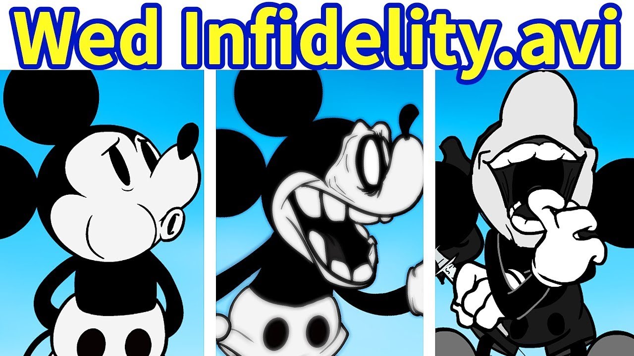 FNF | Friday Night Funkin': VS Mickey Mouse.avi (Wednesday Infidelity ...