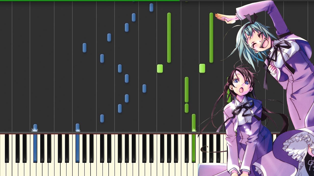 Amanchu! OP - Million Clouds (Piano Arrangement/Synthesia Tutorial) - YouTube