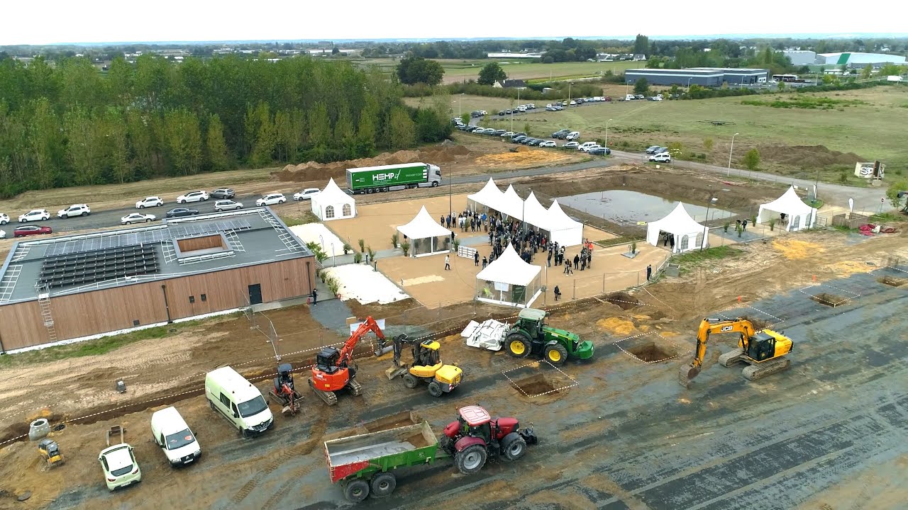 HEMP-it Un nouveau siège et une nouvelle usine de chanvre - YouTube