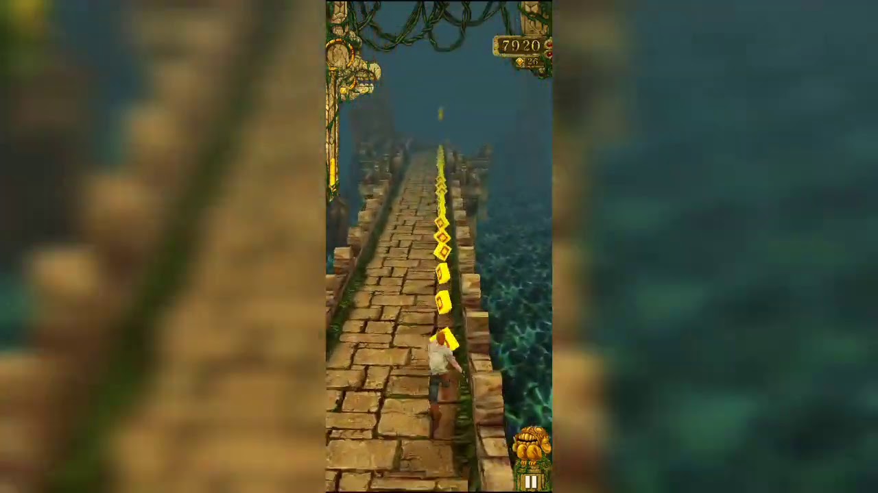 Tumple Run Gameplay Video In Android Games Update Gameplay - YouTube