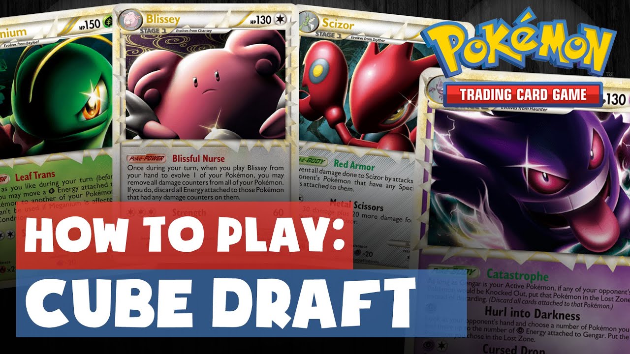 How to Play: Cube Draft | Pokemon TCG Alternate Play - YouTube