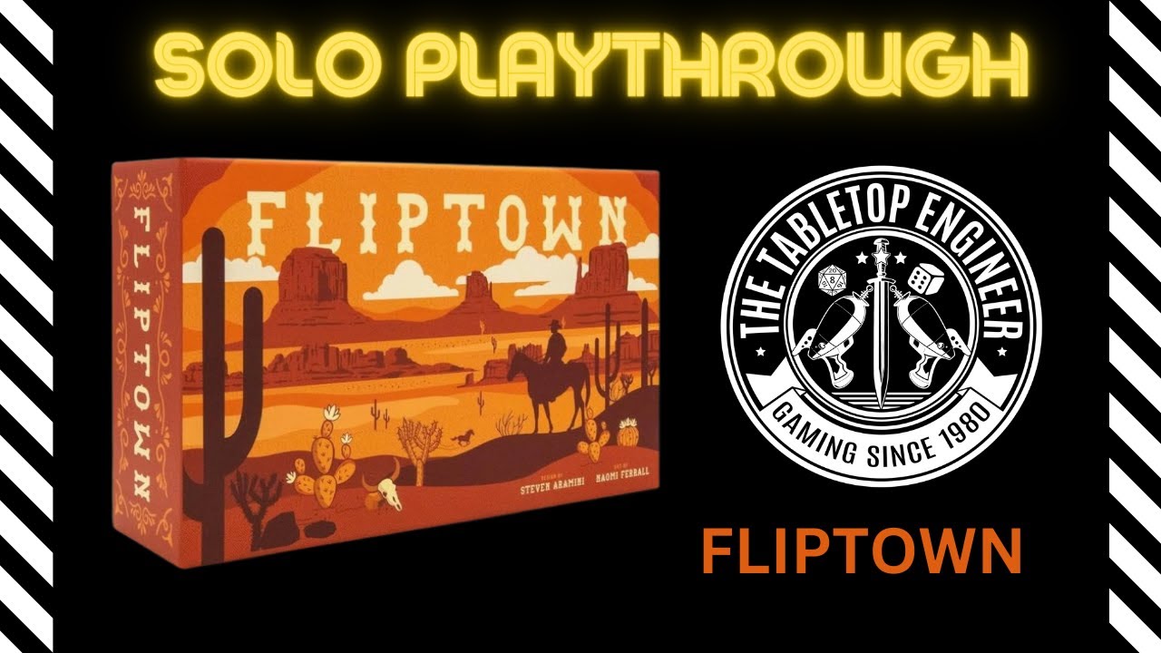 Solo Playthrough - Fliptown Game #1 - YouTube