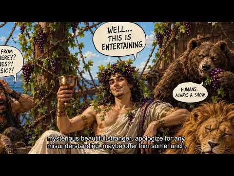 Greek Myth - Dionysus And The Pirates