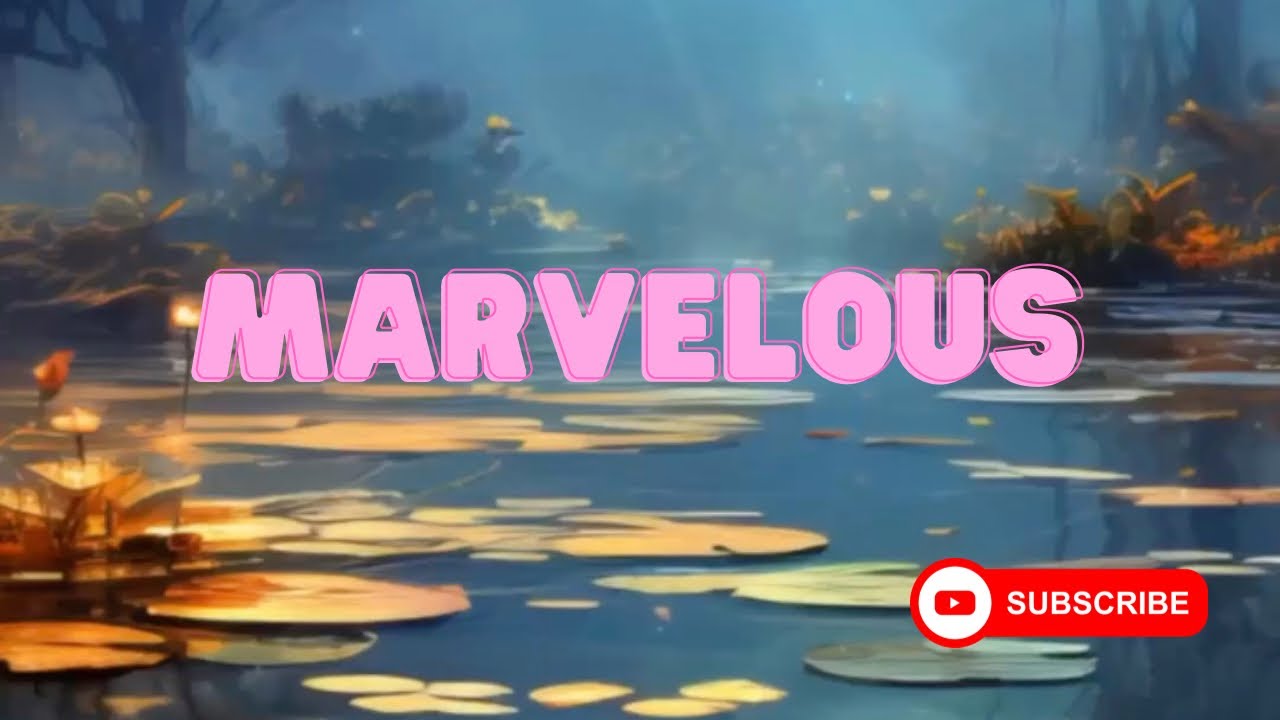 “Marvelous” / a Voice of Praise / #pinkqueeninspiration - YouTube
