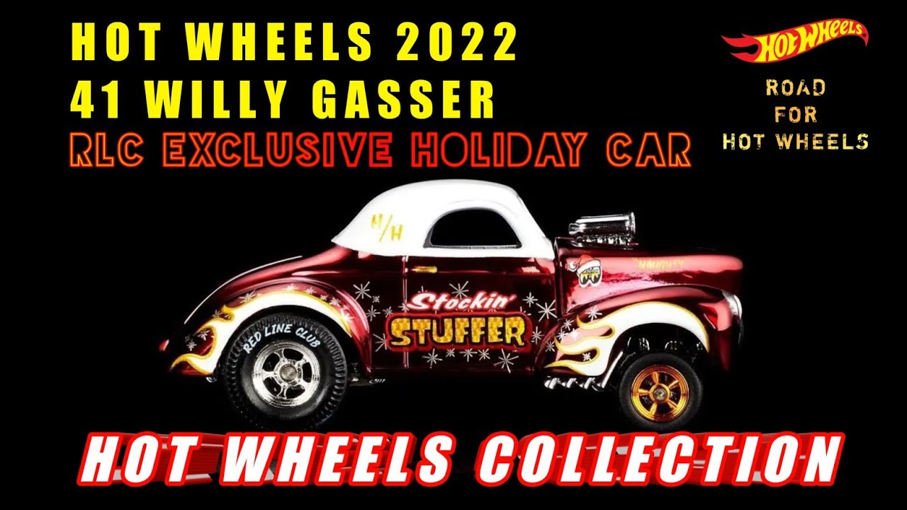 HOT WHEELS COLLECTION - RLC EXCLUSIVE 41 WILLY GASSER HOLIDAY CAR - YouTube