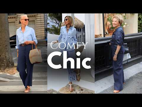 Top 10 Comfortable & Elegant Outfits for Everyday | Timeless Fashion for Women Over 50 & 60