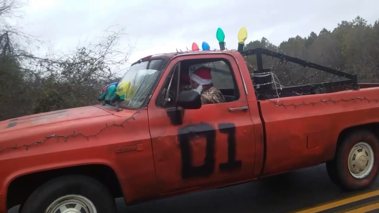 Rock run Christmas parade 2016 part one - YouTube
