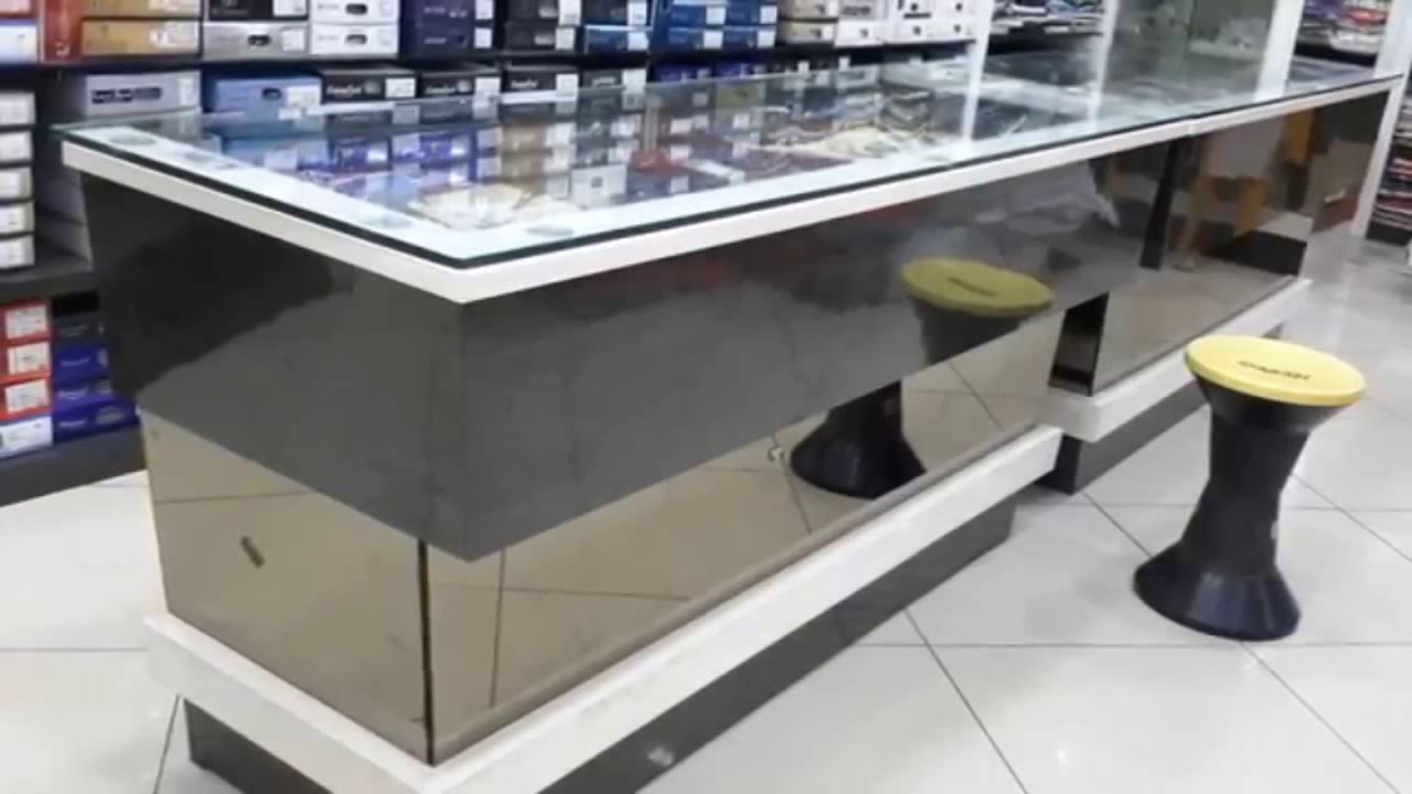 Shop counter design - YouTube
